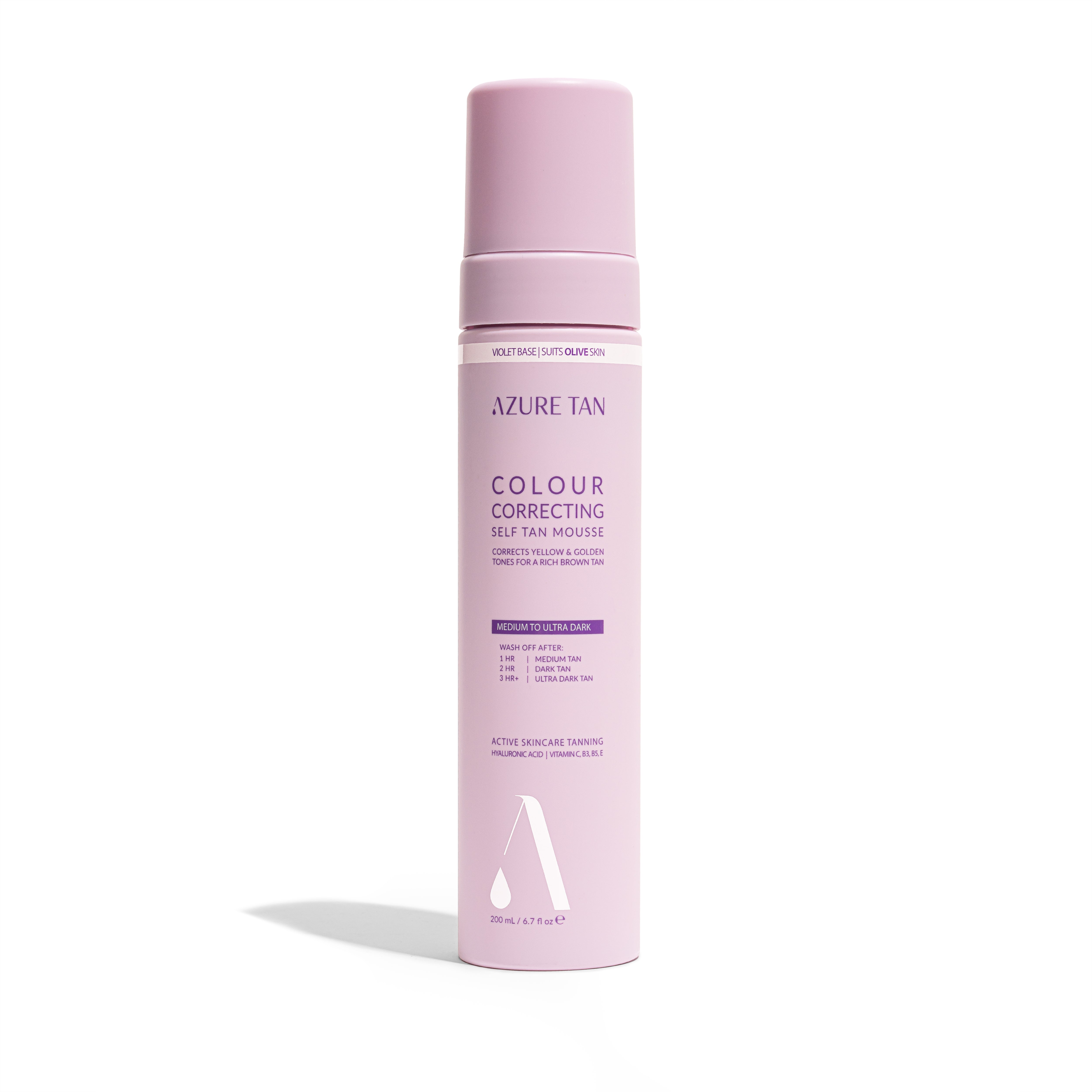 SELF TAN MOUSSE - VIOLET BASE – Azure Tan