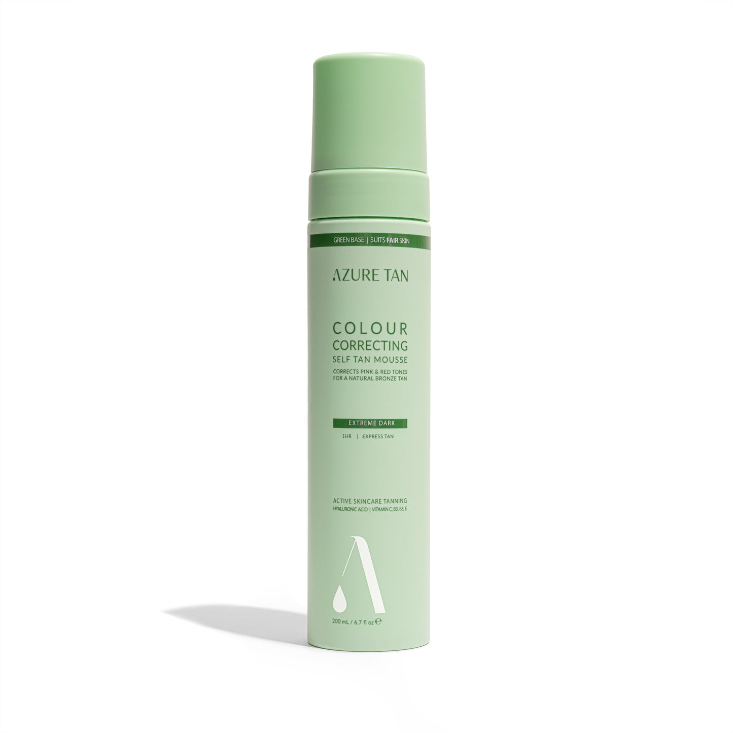 SELF TAN MOUSSE - GREEN BASE – Azure Tan