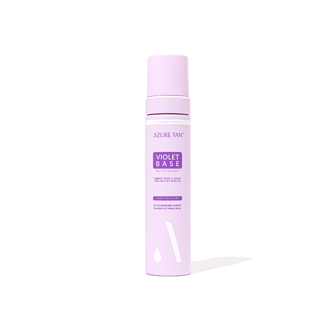 SELF TAN MOUSSE - VIOLET BASE – Azure Tan
