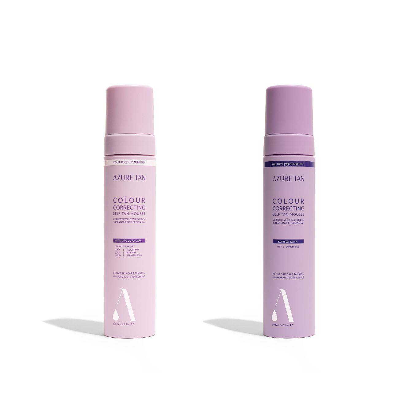 SELF TAN MOUSSE - VIOLET BASE – Azure Tan